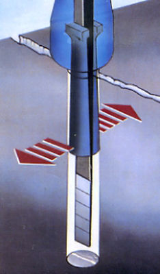 Hydraulic Rock Splitter Efficient Division For Rock Spliting , Mine Broken